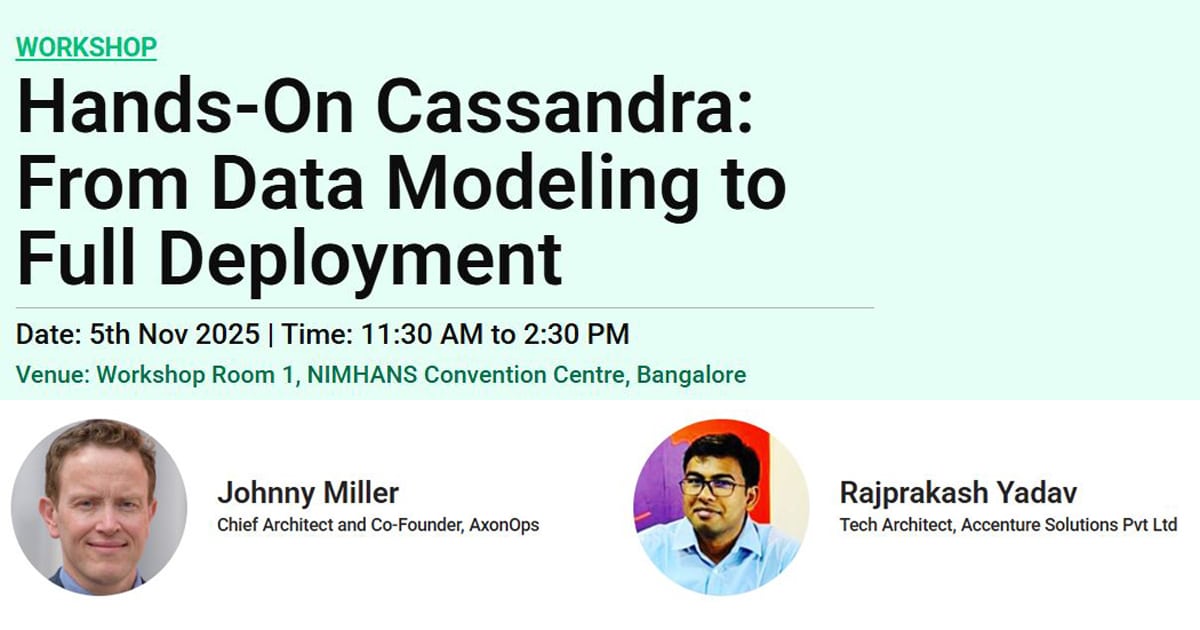 Workshop: Hands-On Cassandra: From Data Modeling to Full Deployment ...